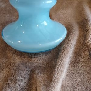 Accents | Vintage Light French Blue Glass Vase | Poshmark